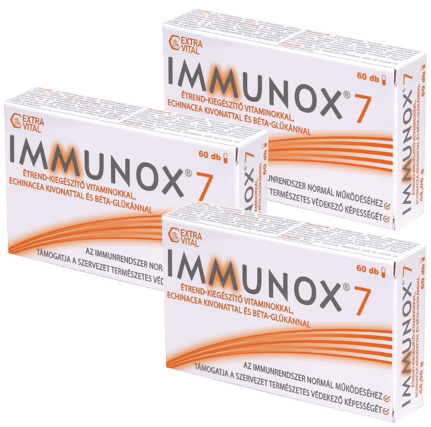 IMMUNOX 7 immunerősítő 180 db